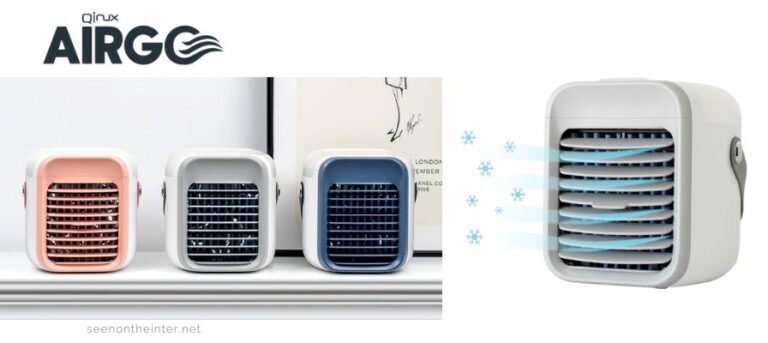 Qinux Airgo - The mini portable fan for this summer - 2025