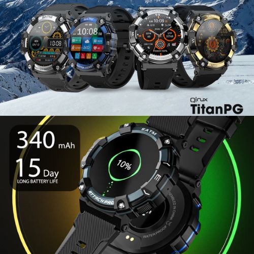 Qinux TitanPG – The military-style smart watch that may surprise you - 2026